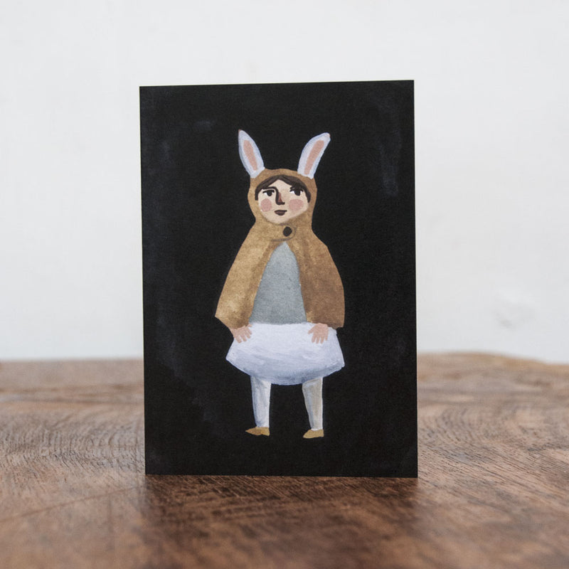 The Rabbit Cape Card– Cottontails Baby