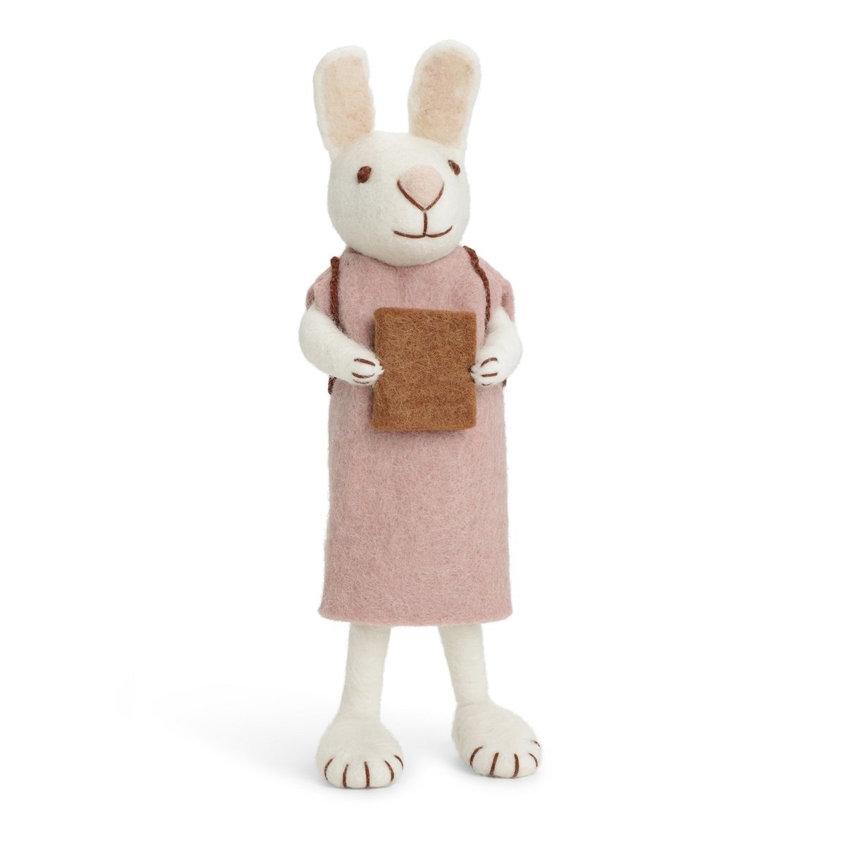 En Gry & Sif little white hare - school girl– Cottontails Baby