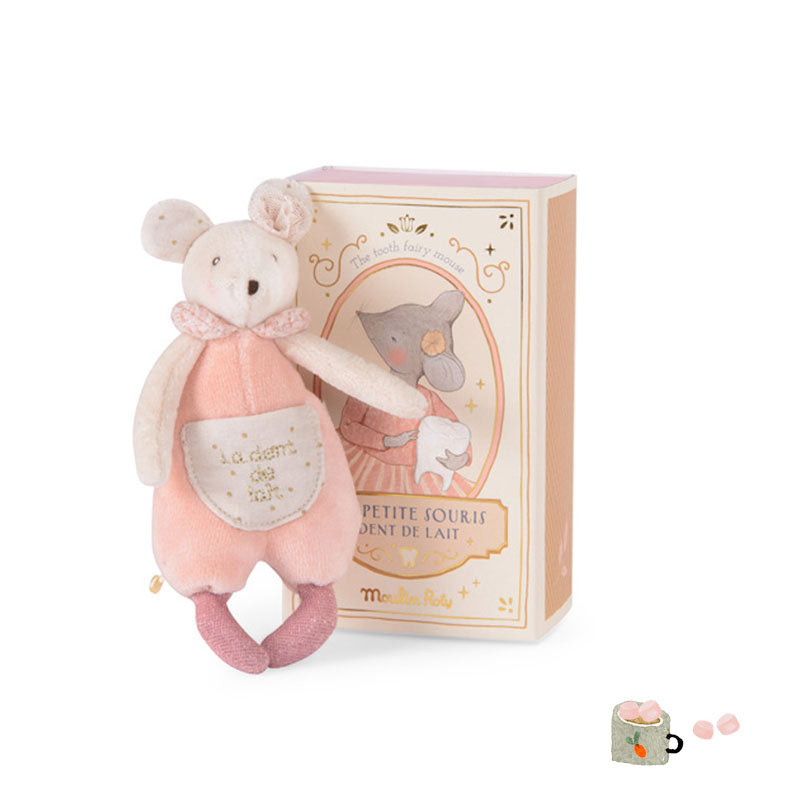 Moulin Roty Milk Tooth Mouse– Cottontails Baby