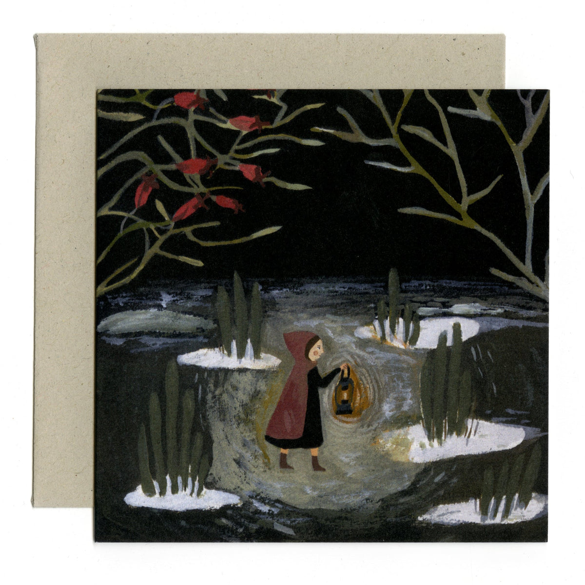 Waking Up the Bulbs Card– Cottontails Baby